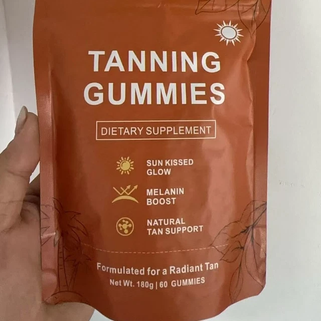 60X DAILY TANNING Gummies Vitamin Blackening Gummies - Enhance Skin ...