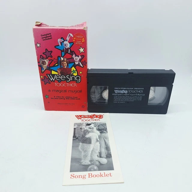 WEE SING TOGETHER VHS 1985 A Magical Musical Children's Sing-Along w ...