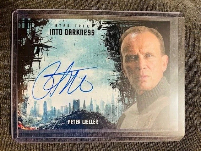 PETER WELLER AUTO Autograph Star Trek Into Darkness==RoboCop EUR 45,08 ...