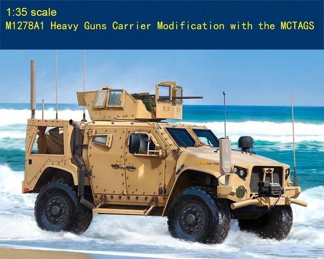 TRUMPETER 63558 1:35 M1278A1 Heavy Guns Carrier Modification w/MCTAGS ...