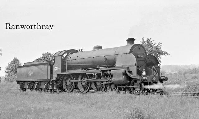 35MM ORIGINAL STEAM Railway Negative Loco 30506 B.R Rail Elstree c1962 ...