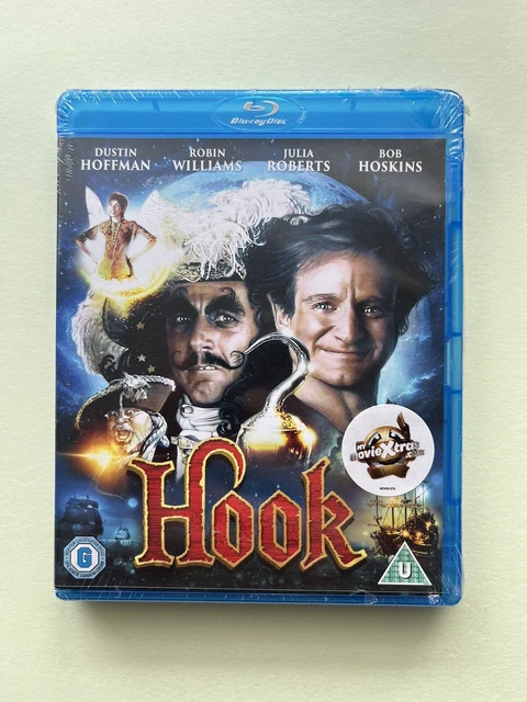 HOOK BLU-RAY, STEVEN Spielberg, Dustin Hoffman, Robin Williams, REGION ...