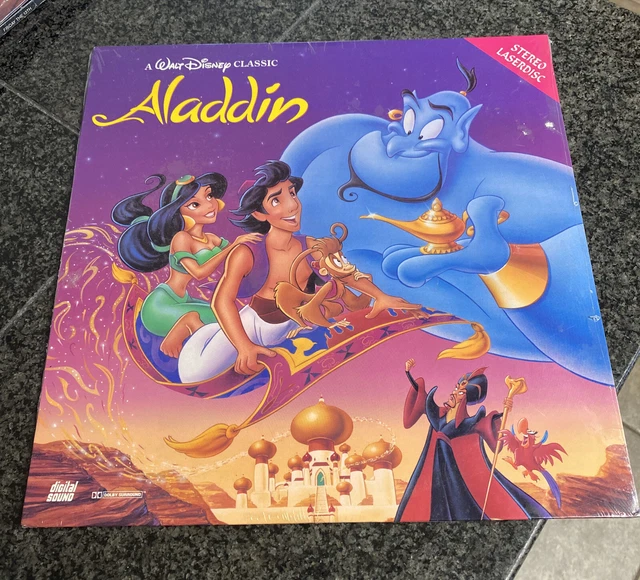 WALT DISNEY'S ALADDIN Laserdisc Stereo LD BRAND NEW SEALED £22.56 ...