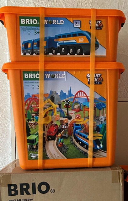 BRIO EISENBAHN SMART Tech Sound Deluxe-Set 33977 EUR 259,99 - PicClick DE