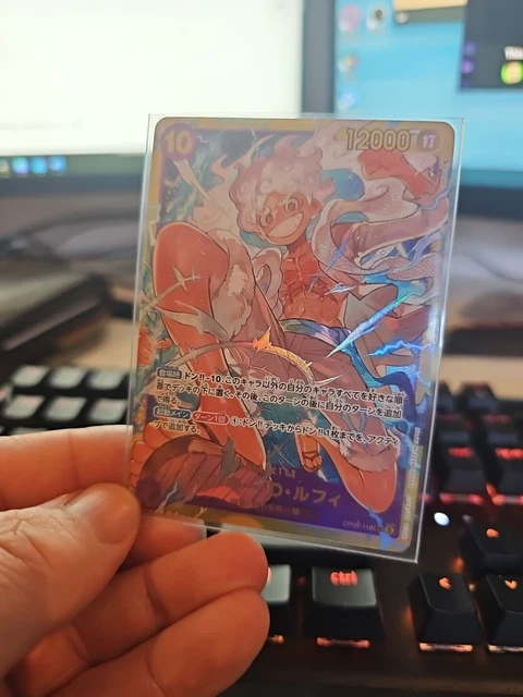 ONE PIECE TCG Monkey D Luffy OP05-119 SEC Awakening of New Era Japanese ...