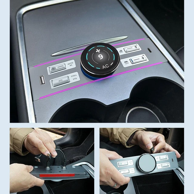 CAR DOCKING STATION LCD Knob Station Multi Functional Docking Station ...