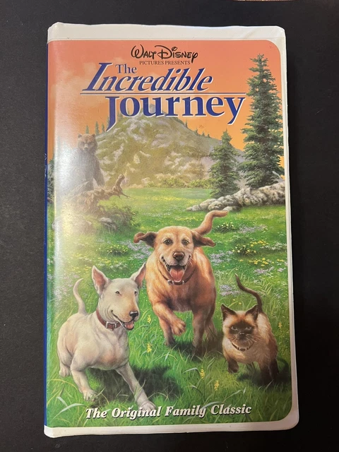 THE INCREDIBLE JOURNEY (VHS, 1997, Slipsleeve) £1.82 - PicClick UK