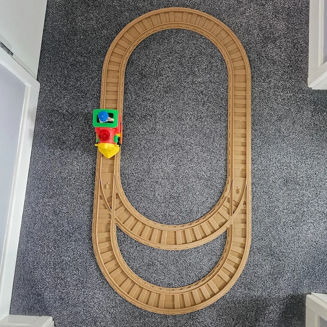 KIDDIELAND CHOO CHOO Train Set Engine Railway Track Driver Figure Parts ...