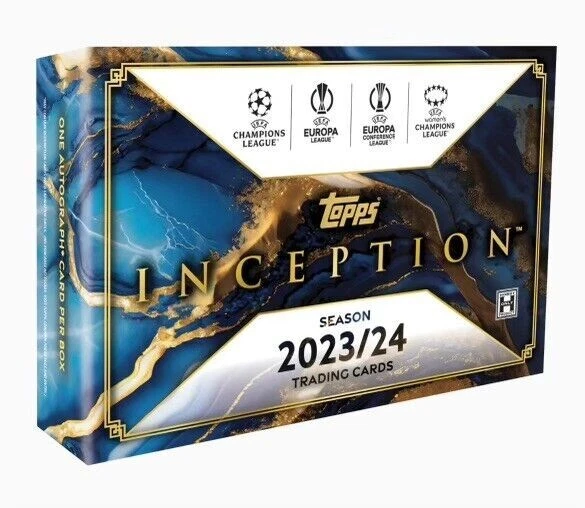 TOPPS UEFA CLUB Completions Inception Box 2023/2024 / neuf / emballage ...