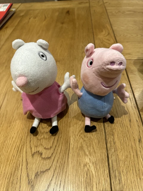 PEPPA PIG PLUSH Soft Toy Teddy George And Susi Sheep Ty £6.50 - PicClick UK