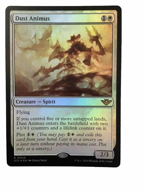 MTG OTJ : Dust Animus (Creature Spirit) feuille rare régulière 0009 EUR ...