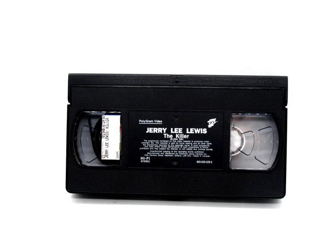 JERRY LEE LEWIS - The killer Performance (VHS) Tested $11.89 - PicClick CA