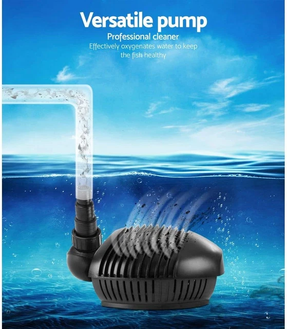 AQUARIUM PUMP FISH Tank Water Submersible Fountain Pond Marine 10000L/H ...