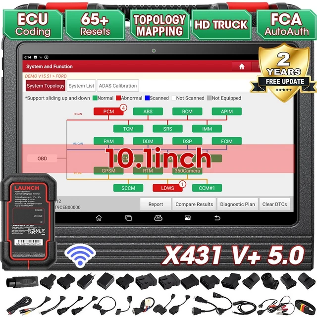 2025 LAUNCH X431 PRO3S+ V+ PRO 5Profi KFZ OBD2 Diagnosegerät ECU CODING ...