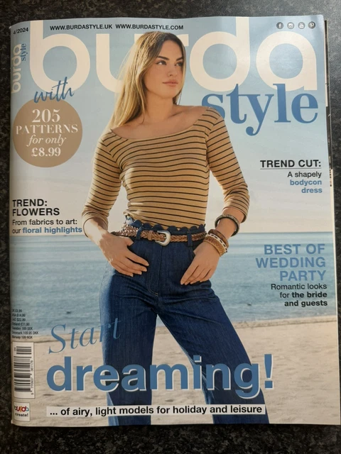 BURDA STYLE MAGAZINE 4/2024: 205 Patterns: Start Dreaming of holiday ...