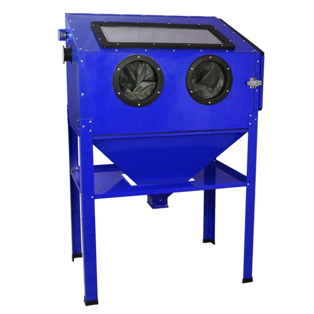 CABINE DE SABLAGE Sableuse microbilleuse sable grit 220L Option Perles de Verre EUR 399,99 ...