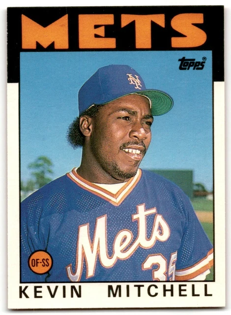 1986 TOPPS TRADED Kevin Mitchell New York Mets #74T EUR 3,89 - PicClick FR