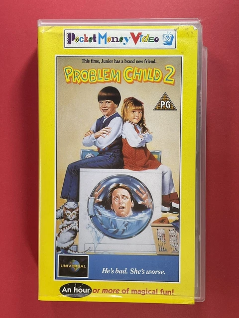 PROBLEM CHILD 2, PAL VHS Video Tape, John Ritter, Cert PG Movie £3.75 ...