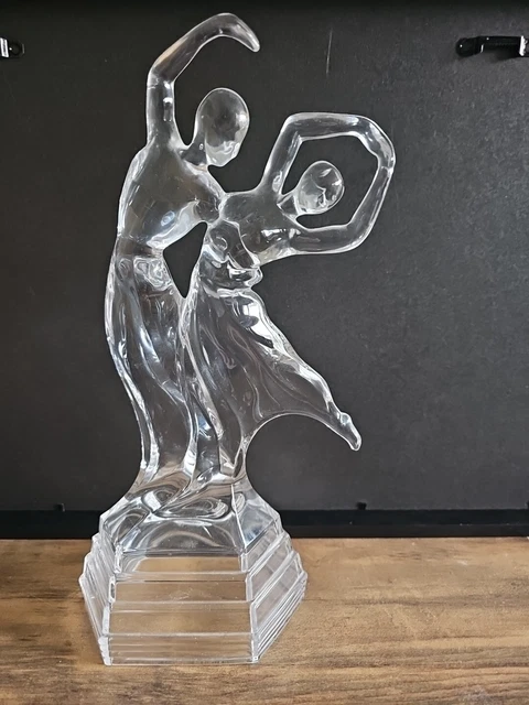 RCR ROYAL CRYSTAL Rock Crystal Vase Al Piombo 24% Italy 24.5cm £9.99 ...