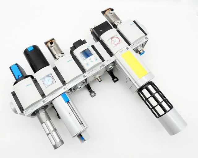 FESTO 531030 WARTUNGSEINHEIT: 526490 + SFAM-62-5000L-M-2SA-M12 + 548713 ...