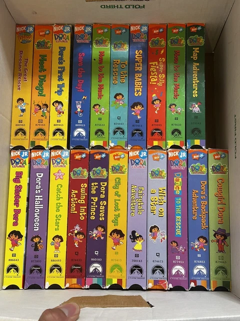 LOT VHS DORA THE EXPLORER Nickelodeon EUR 132,89 - PicClick FR