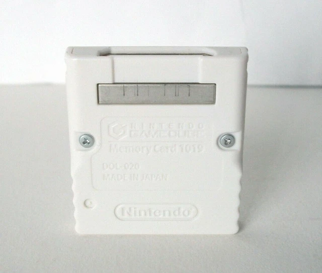 NINTENDO GAMECUBE MEMORY Card 1019 OUT OF STOCK $199.99 - PicClick CA