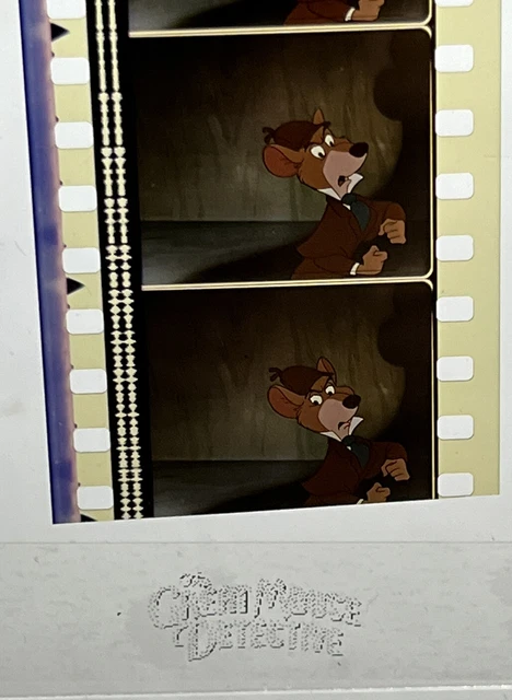 DISNEY ANIMATION FILM 5-Cell Strip Great Mouse Detective BASIL OF BAKER ...