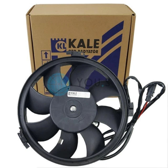 KALE ENGINE COOLING Fan Motor For Skoda Superb (3U4) 1.8 / 1.9 / 2.0 ...