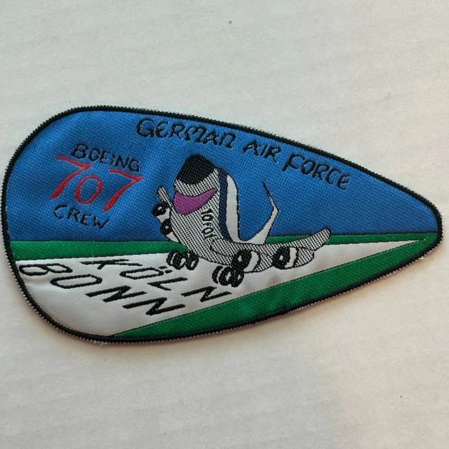GERMAN AIR FORCE Boeing 707 Crew Patch £30.14 - PicClick UK