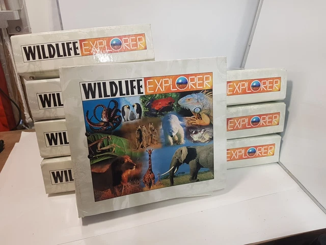 WILDLIFE EXPLORER SET of 8 Binders All Filled With Animal Fact Cards £81.69 - PicClick UK