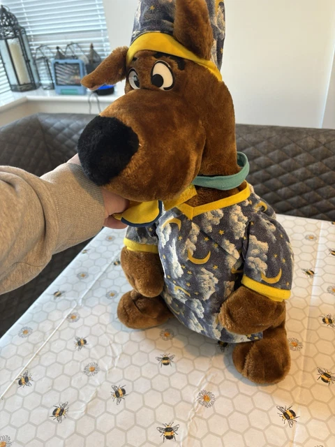 VINTAGE 2000 CARTOON Network 19” Scooby Doo Bed Time Plush Stuffed ...