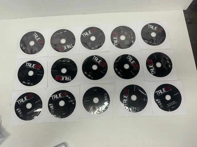 TRUE BLOOD COMPLETE Seasons 1-7 Dvd Set PAL Region 4 Discs Only No ...