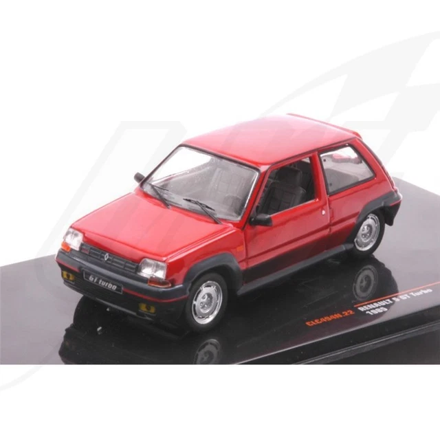 FR- IXO MODEL RENAULT 5 GT TURBO 1985 RED 1:43 - CLC494 EUR 27,79 ...