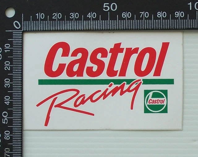 OLD CASTROL ENGINE Oil Australia Car Racing Sponsor Advertising Promo ...