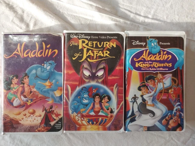 LOT DE 3 VHS Aladdin Trilogy Return of Jafar King of Thieves EUR 2,77 ...