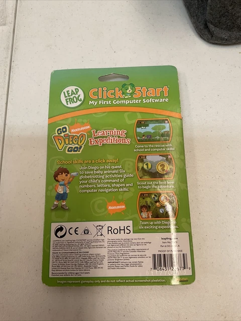 LEAPFROG CLICK START | Nickelodeon Go Diego Go! Learning Expeditions ...