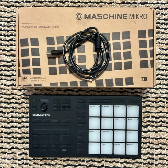 NATIVE INSTRUMENTS MASCHINE MIKRO MK3 Controller CIB *no software* £95. ...