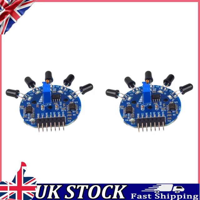 5 Way Flame Sensor Module 3 3v 9v Flame Detection Module For Arduino