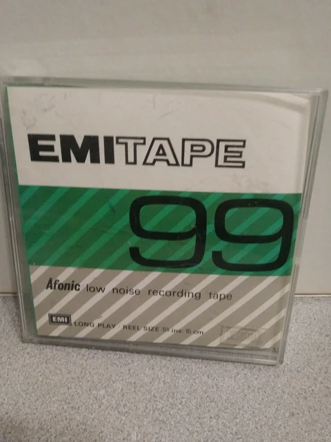 VINTAGE EMI TAPE 99 AFONIC LowNoise recording tape $55.00 - PicClick CA