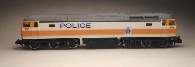 N GAUGE CLASS 47 "POLICE" Livery Decals/Transfers waterslide Graham ...