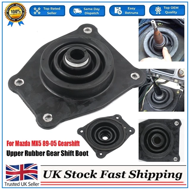 CAR SHIFTER BOOT Seal Rubber Gear Insulator NA0164481B For MX5 MK1 MK2 ...