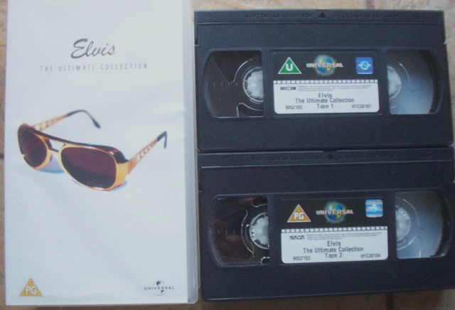 ELVIS THE Ultimate Collection Double Video--Vhs £4.88 - PicClick UK