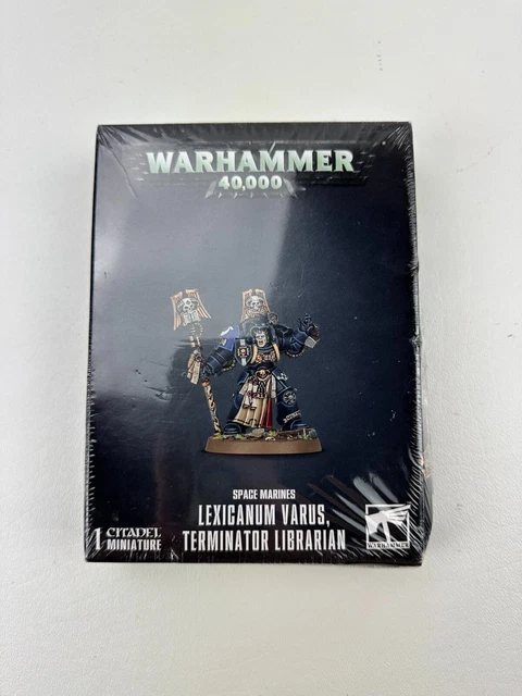 WARHAMMER 40K SPACE Marine Terminator Librarian Lexicanum Varus Brand ...