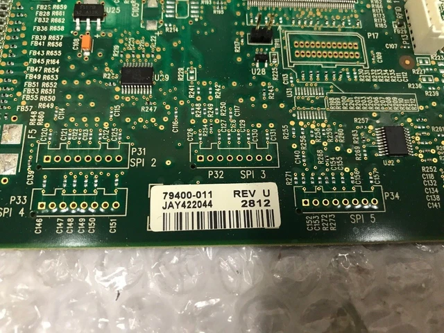 - ZEBRA ZM400 ZM600 Main Logic Board Label Printer Motherboard 79400 ...
