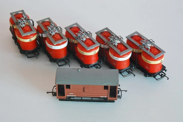 WRENN FISONS FERTILIZER Wagons x 5 plus Wrenn G. Van - Brown £19.36 ...