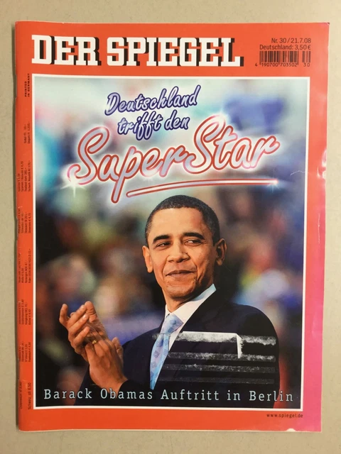 DER SPIEGEL AUSGABE 30/2008 vom 21. Juli 2008 EUR 1,00 - PicClick FR