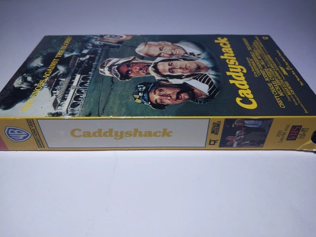 CADDYSHACK (VHS, 1986) Warner Chevy Chase Rodney Dangerfield Bill ...