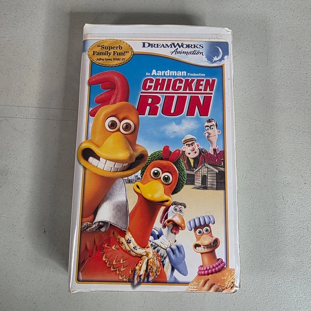 CHICKEN RUN VHS 2000 DreamWorks Animation Vintage Retro £7.99 - PicClick UK