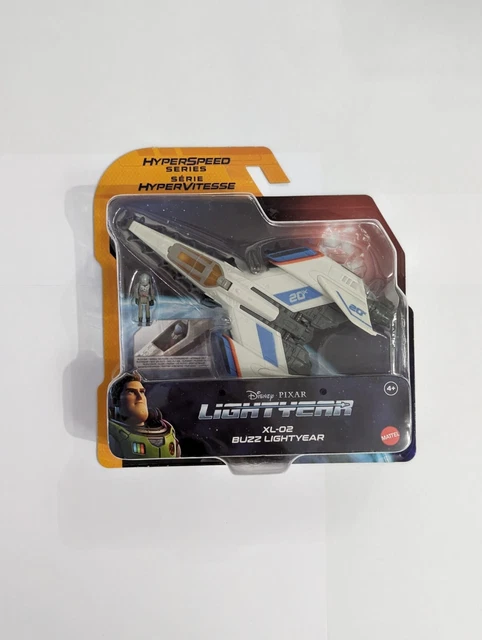 DISNEY PIXAR LIGHTYEAR Hyperspeed Series XL-02 Rocket Ship & Mini Buzz ...