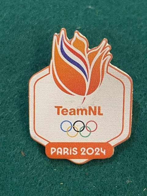 2024 PARIS OLYMPICS Noc Netherlands Pin Badge Ver1 3T £70.48 - PicClick UK